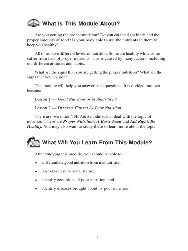 What Is Your Nutritional Status | PDF | Malnutrition | Nutrition