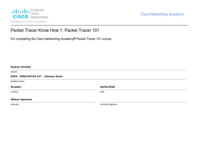 Packet Tracer Know How 1: Packet Tracer 101: Corporate Social ...