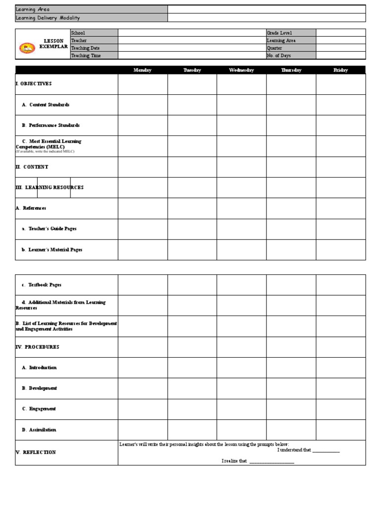 PIVOT-4A-IDEA-LESSON-EXEMPLAR-TEMPLATE | Teachers | Learning