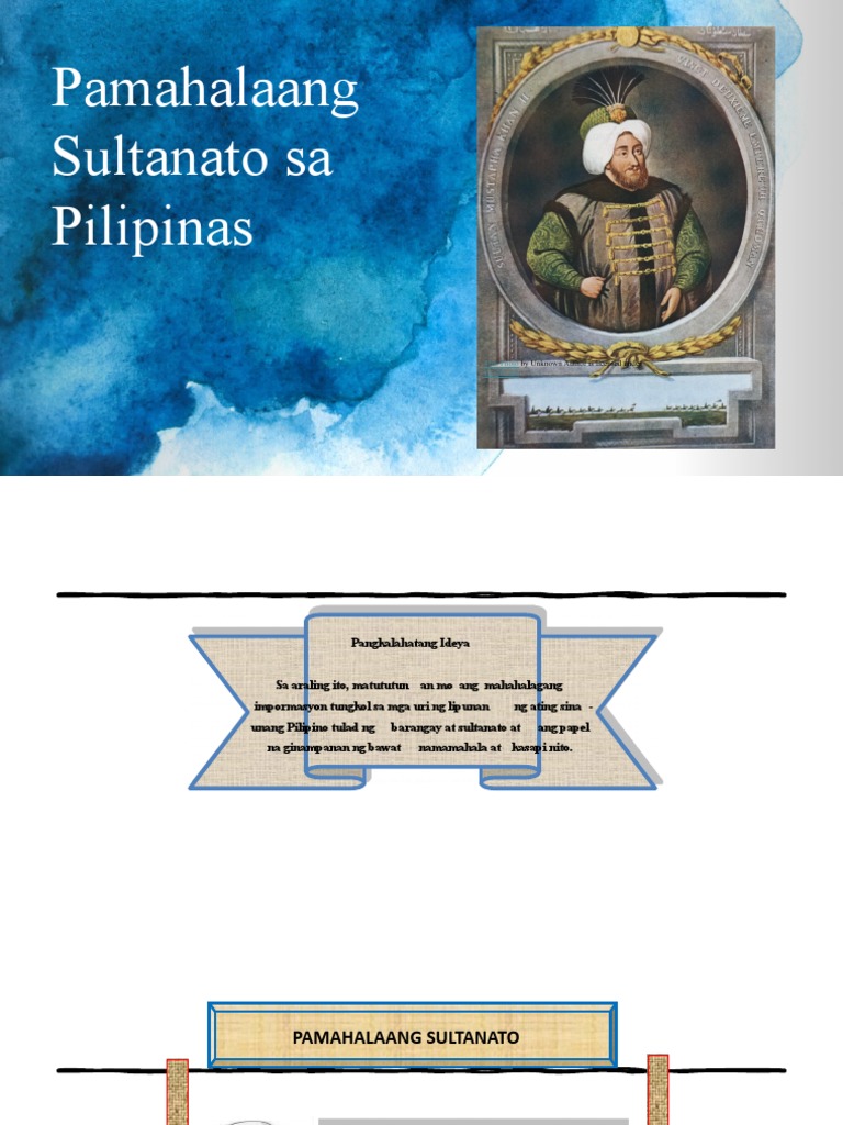 Pamahalaang Sultanato Sa Pilipinas | PDF