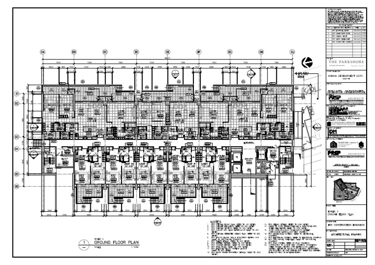 A-T2-101 Ground Floor Plan | PDF | Business