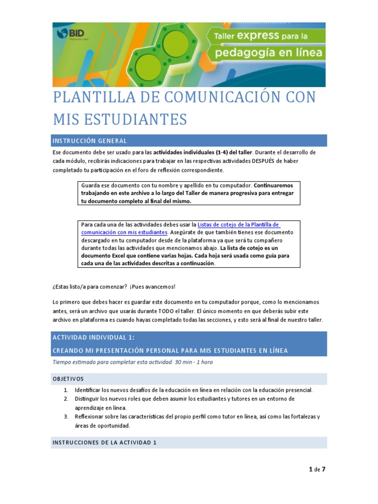 Plantilla de Comunicación Estudiantil | PDF | Comunicación | Aprendizaje