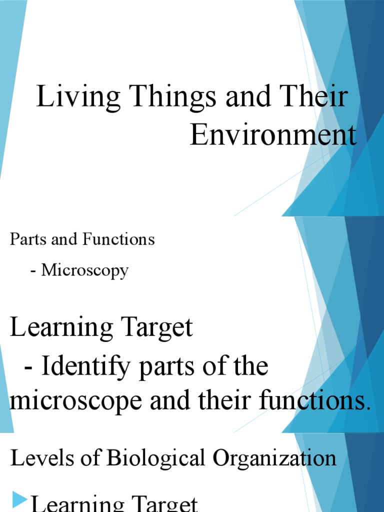Living Things and Their Environment Grade 7 | PDF