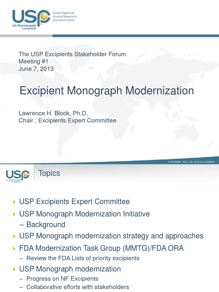 USP Glycerin Monograph Modernization - Background - 2013 PDF | PDF ...