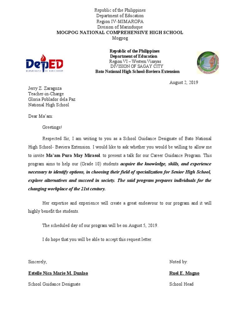 Inivitation Letter | PDF