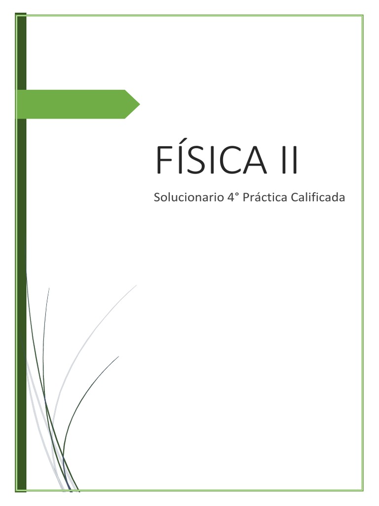 PC4 - Fisica 1 | PDF | Inductor | Corriente eléctrica