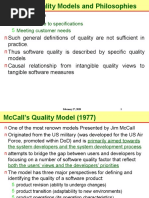 McCall Software Quality Model | PDF