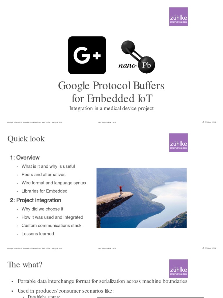 Google Protocol Buffers For Embedded Iot: Integration in A Medical Device Project | Download ...