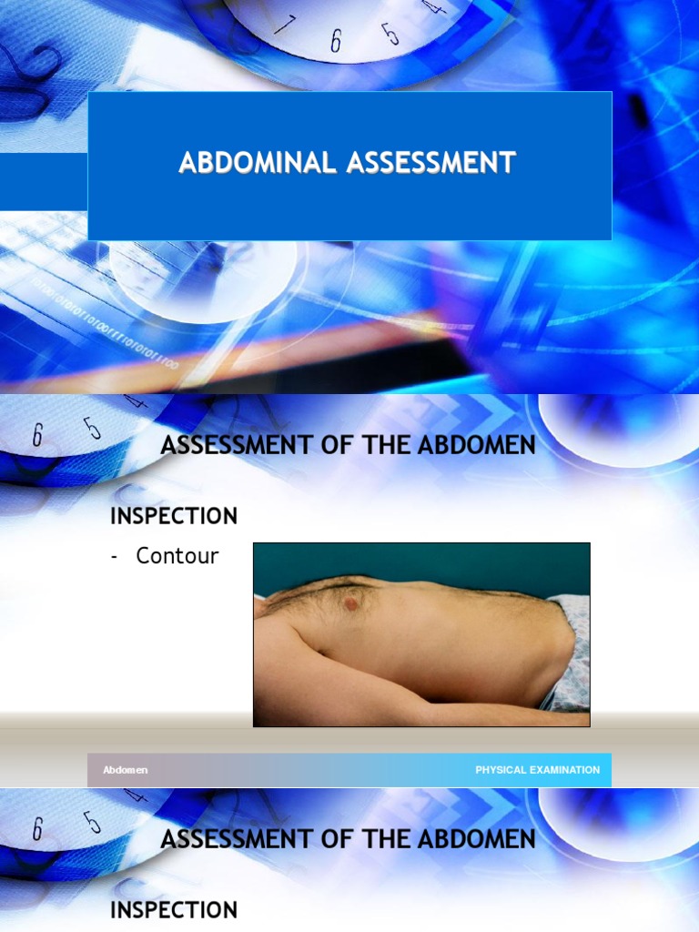 Abdominalassessment PDF | PDF | Abdomen | Physical Examination