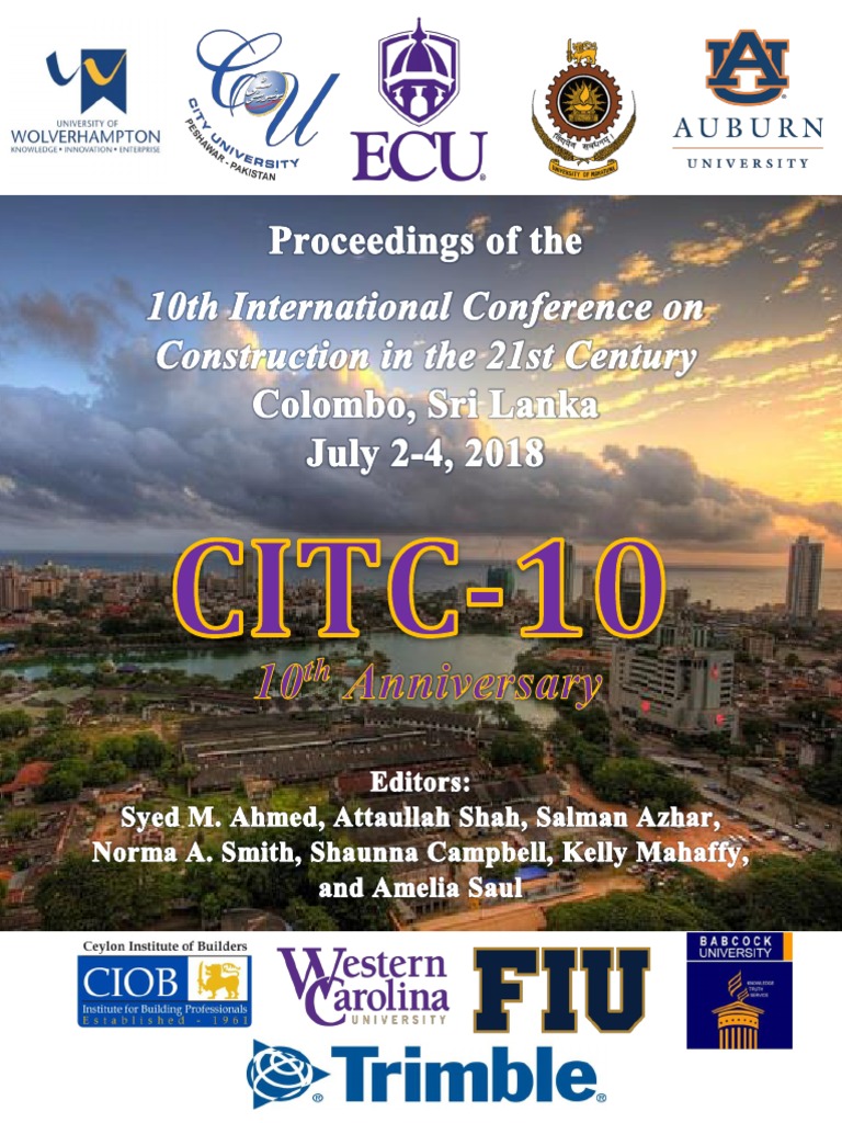 CITC 10proceedings PDF | PDF | Building Information Modeling | Architect