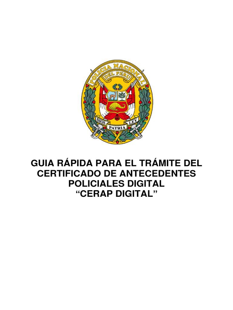 Guia Rapida Cerap Digital PDF | PDF