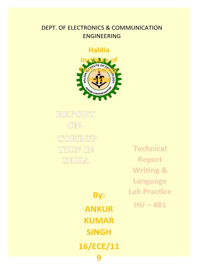 Hu - Report - First Page