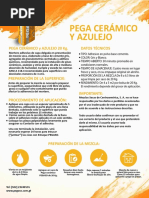 Ficha Técnica Pegamento Poligyp | PDF | Hormigón | Materiales