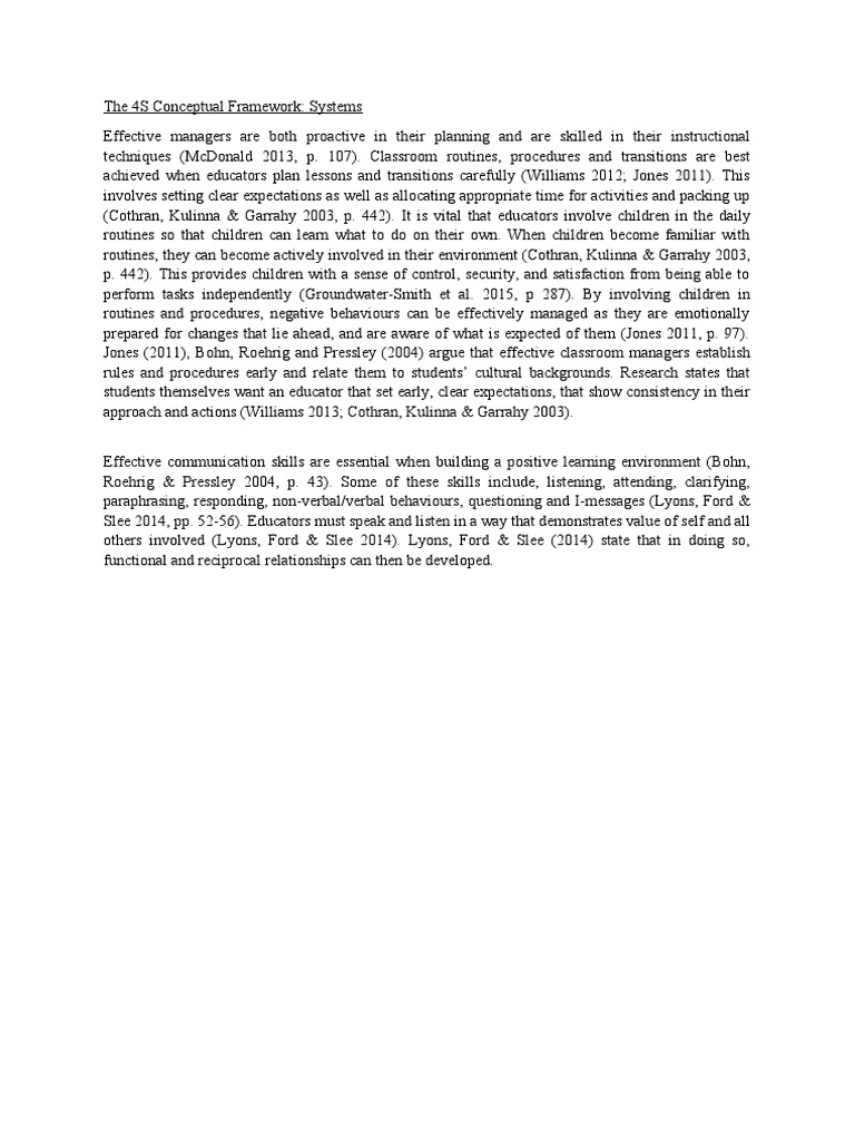 4s Framework System | PDF