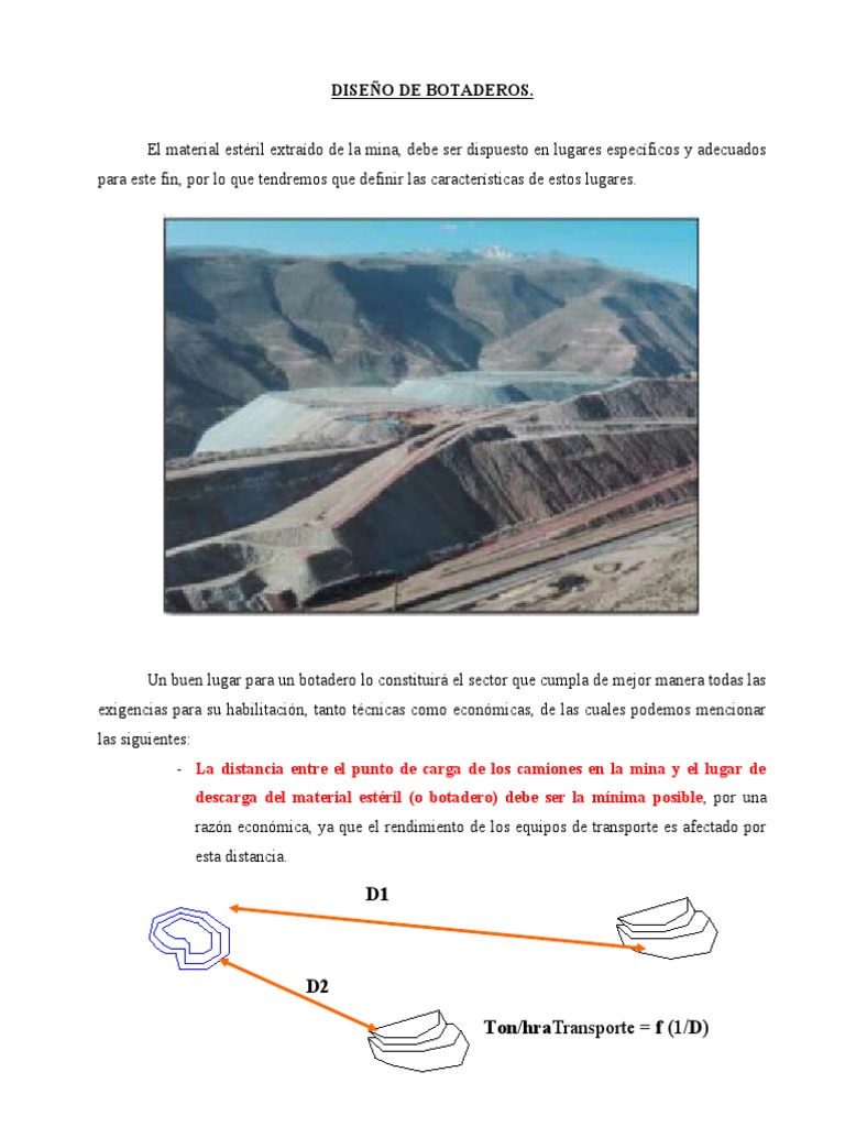 Botaderos | PDF | Valle | Minería