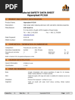 MSDS Cpko | PDF | Water | Fires