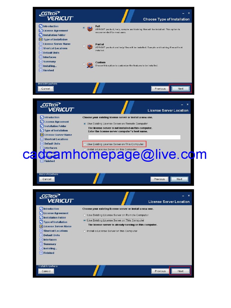 CGtech Vericut v8 Installation Guide | PDF