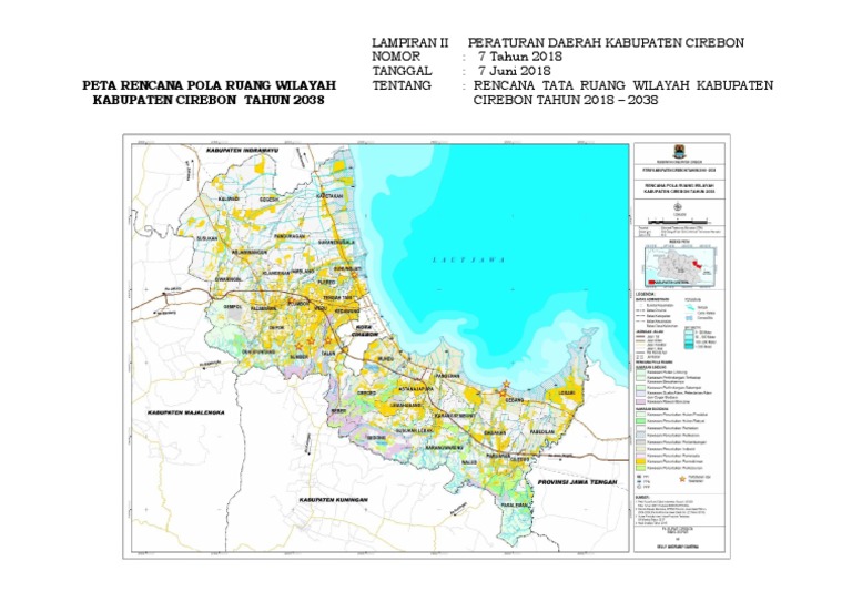 Lampiran II Peta Pola Ruang | PDF