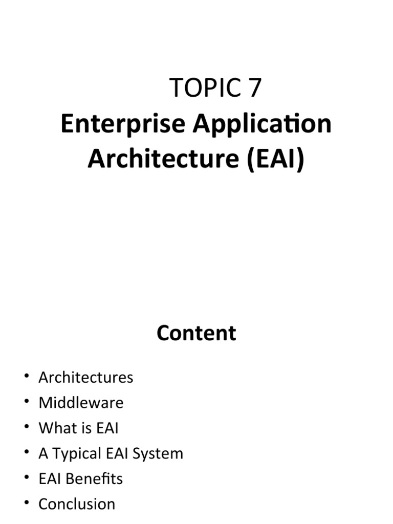 Enterprise Integration Essentials | PDF | Databases | Application ...