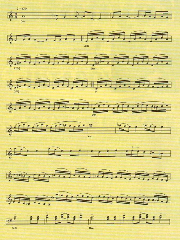 Highway Star - Organ | PDF