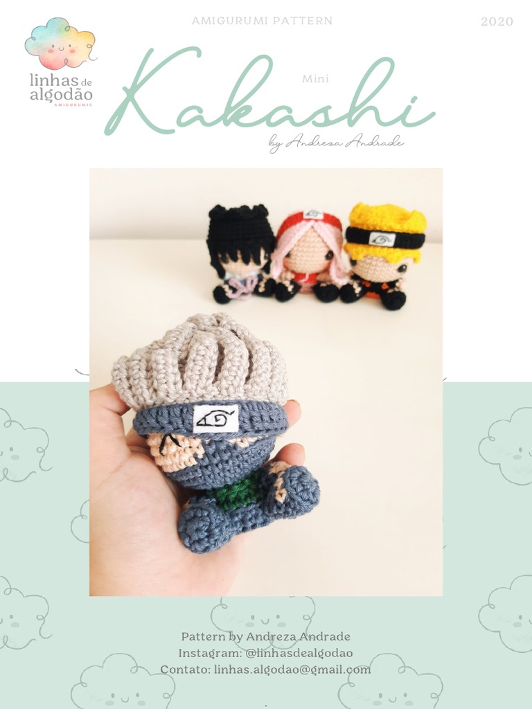 Naruto Crochet | PDF | Crochê | Artes Têxteis