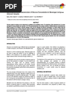 Lane and Eynon Method On Sugars | PDF