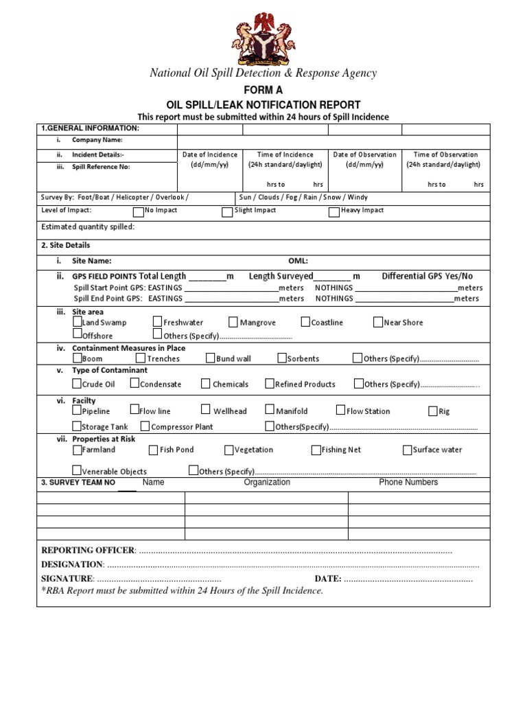 Oil Spill Report Nosdar | PDF | Environmental Remediation | Oil Spill