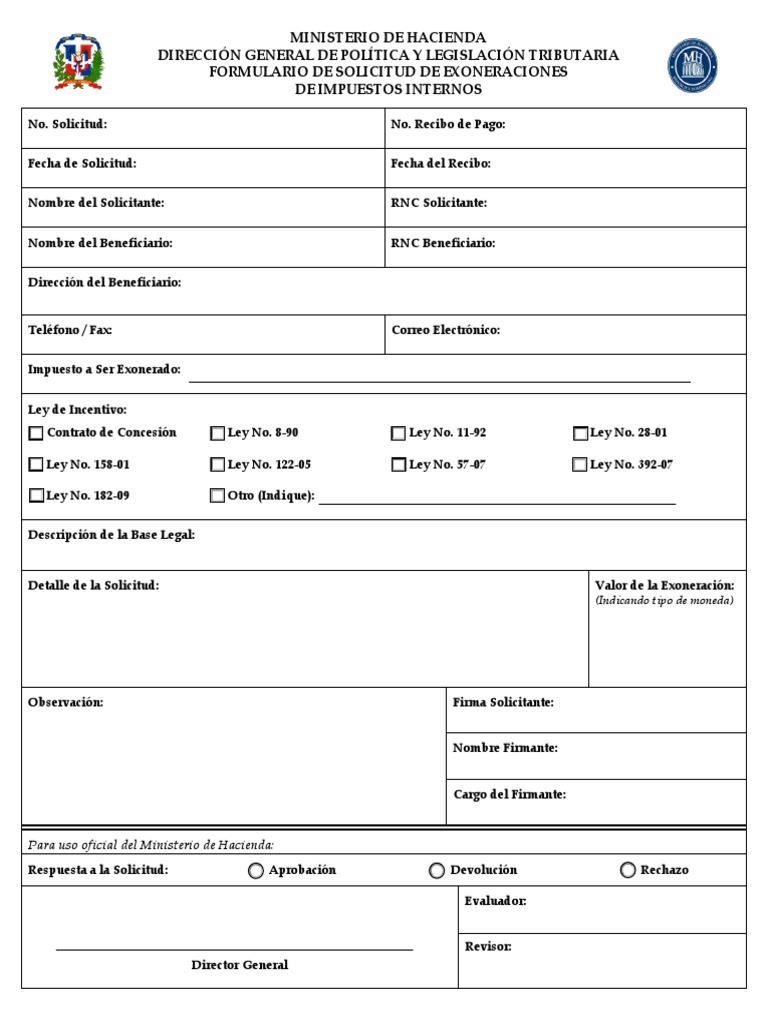 Formulario F51 | PDF