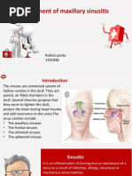 NCP Sinusitis | PDF | Cough | Infection