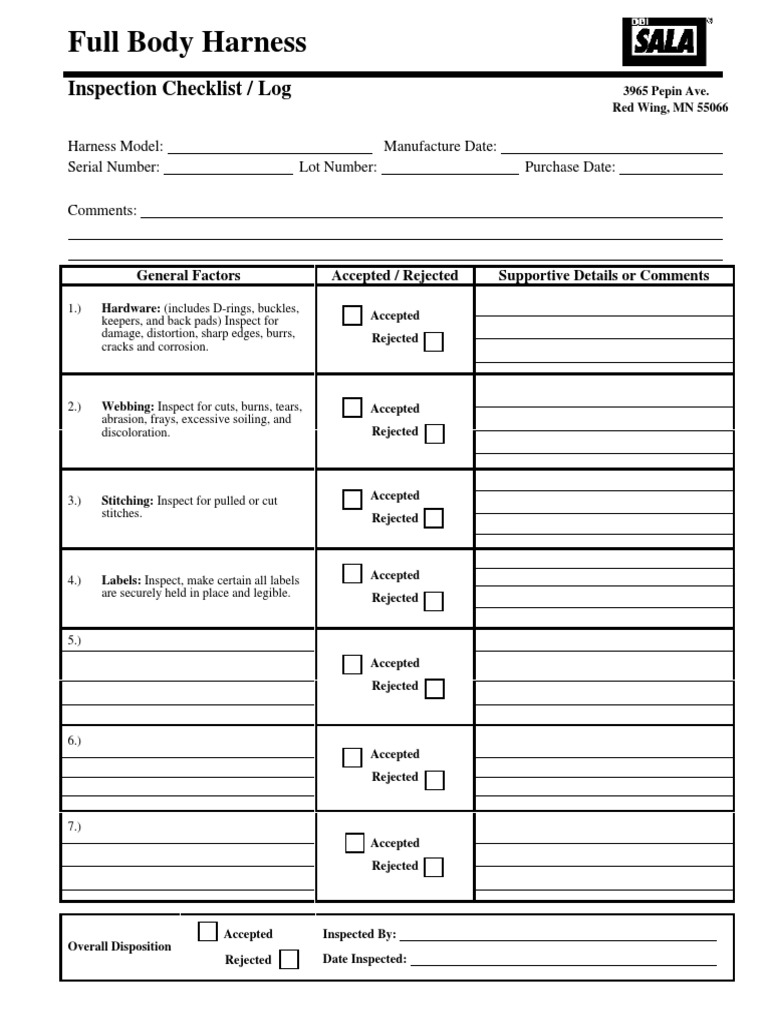 Inspection Logs - All PDF | PDF