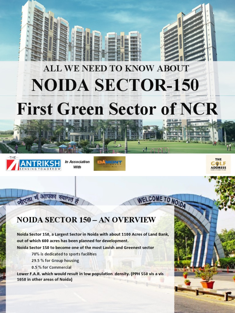 All About Sector 150 - Antriksh Group (Broker's Meet) | PDF | Transport ...