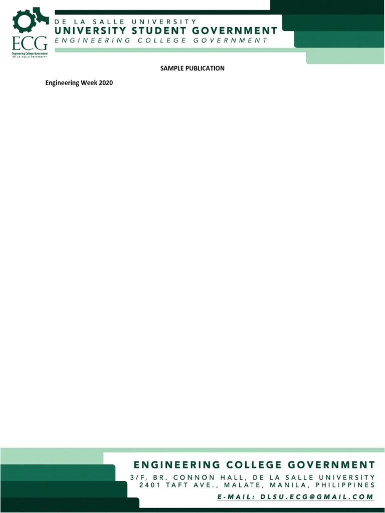 Sample Publication Template | PDF | Technology & Engineering