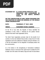 Notification For Extension of Tender Validity Period. | PDF