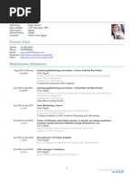 Fatima CV Example | PDF | Engineering | Teachers