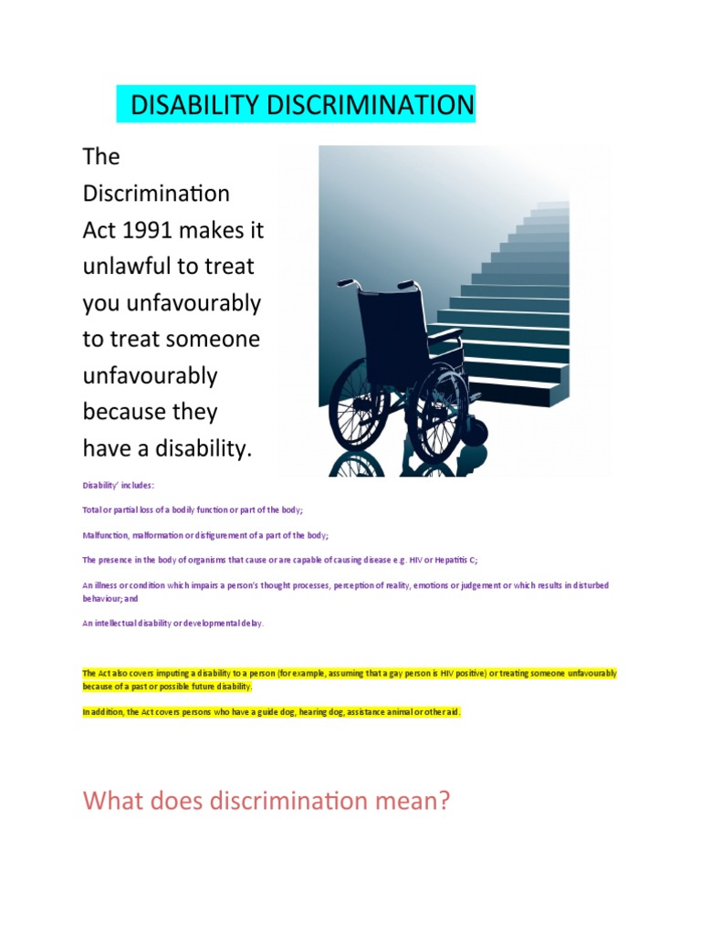 Disability Disc | PDF | Self-Improvement