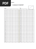Answer Sheet Sample For Shading | PDF | Tests | Student Assessment And ...