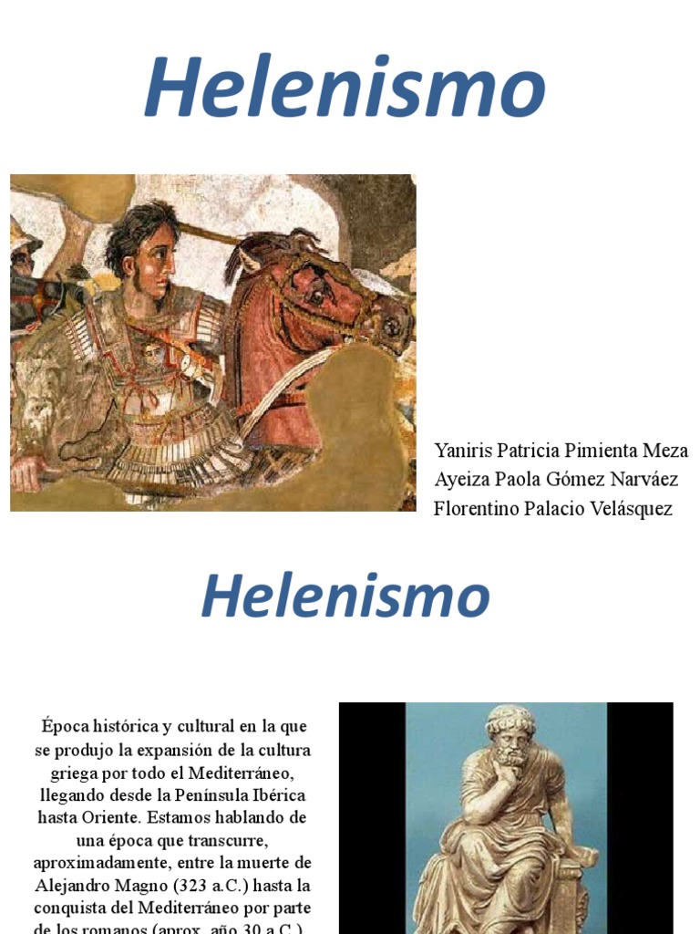 Helenismo | PDF | Estoicismo | Periodo helenístico