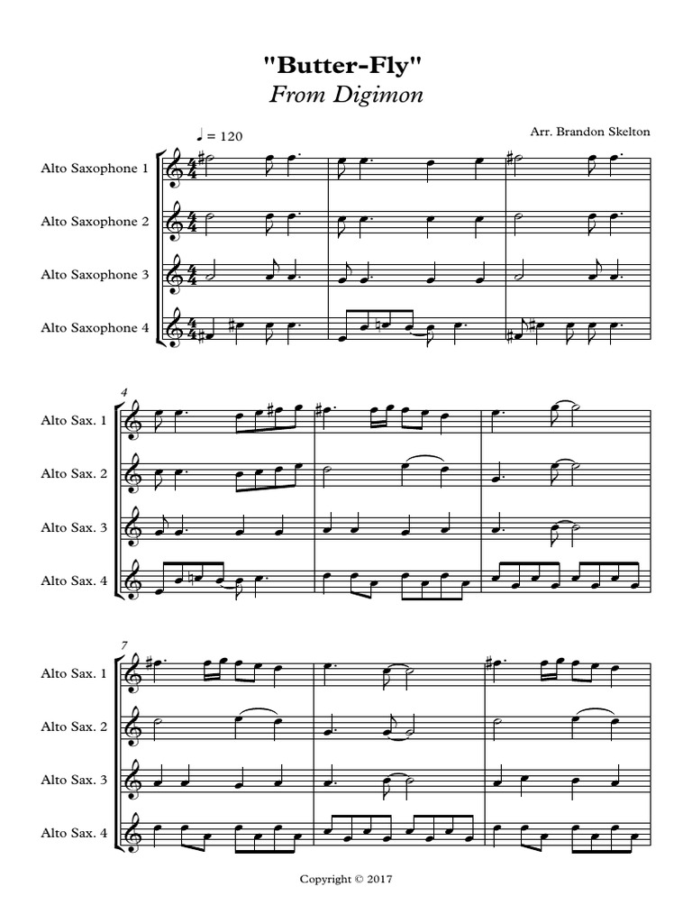 Butterfly Digimon Cover - Full Score | PDF | Des sports | Business