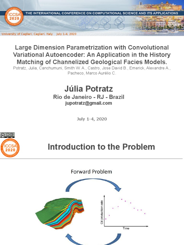 55-Julia-Large Dimension Parametrization With Convolutional Variational Autoencoder | PDF ...