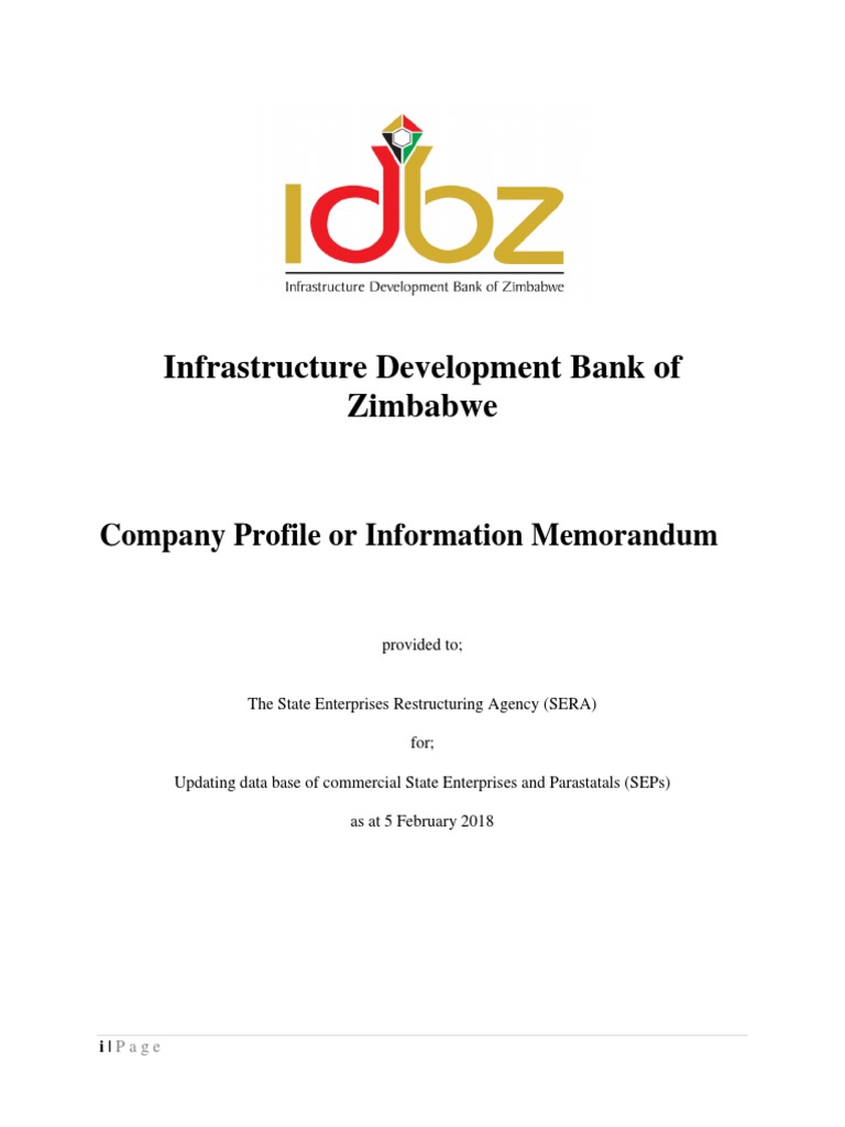 IDBZ Company Profile Overview | PDF | Business