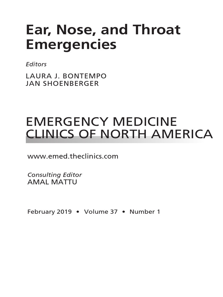 Emergencias Orl PDF | PDF | Vertigo | Human Head And Neck