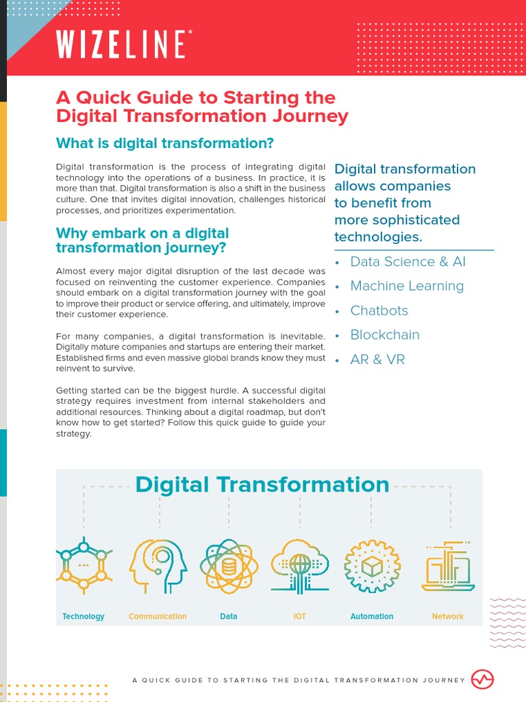 Digital Transformation Journey | PDF | Disruptive Innovation | Innovation