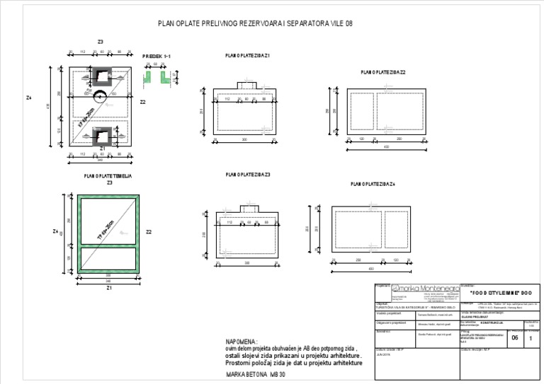 06 PLAN OPLATE SEPARATORA-Model | PDF