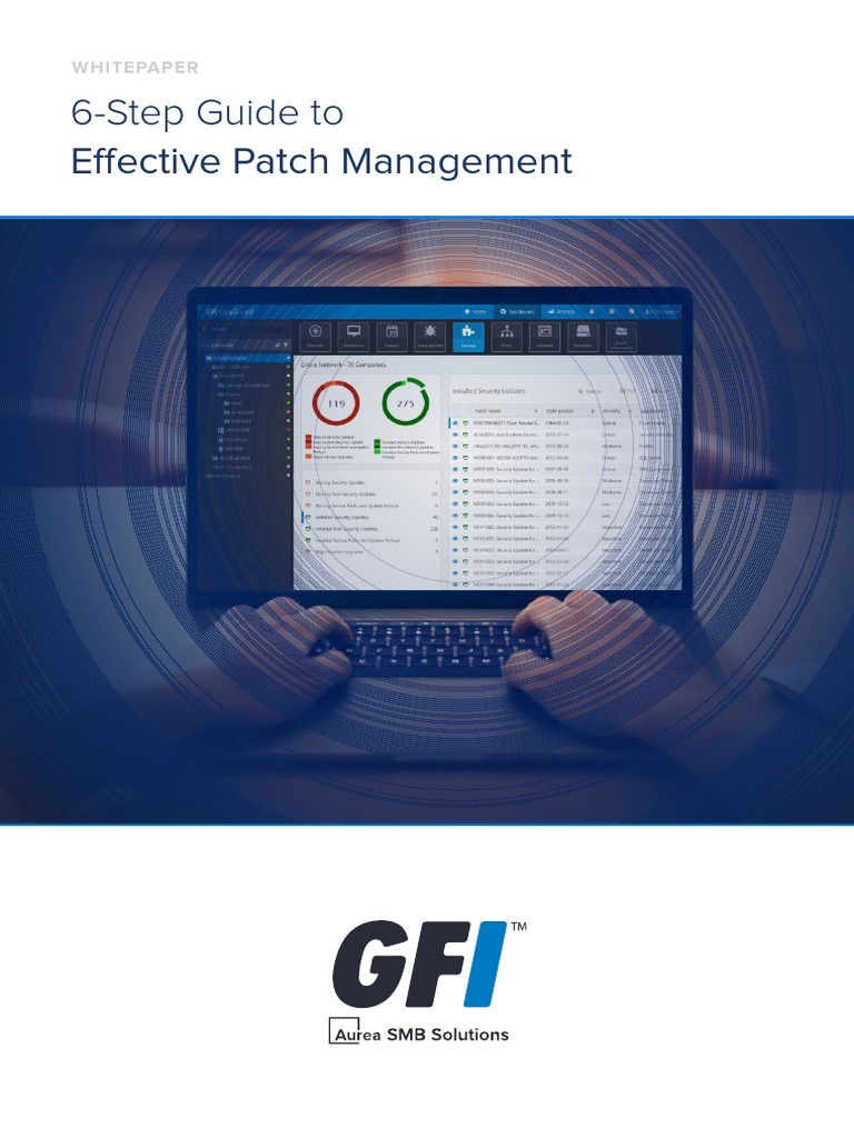 6-Step Patch Management Guide | PDF | Vulnerability (Computing) | Automation