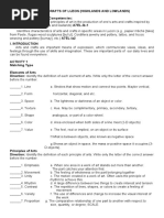 Feldman's Model of Art Criticism | PDF | Love | Liberal Arts Education