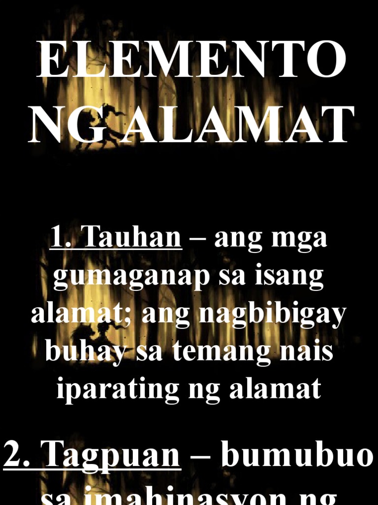 Elemento NG Alamat | PDF