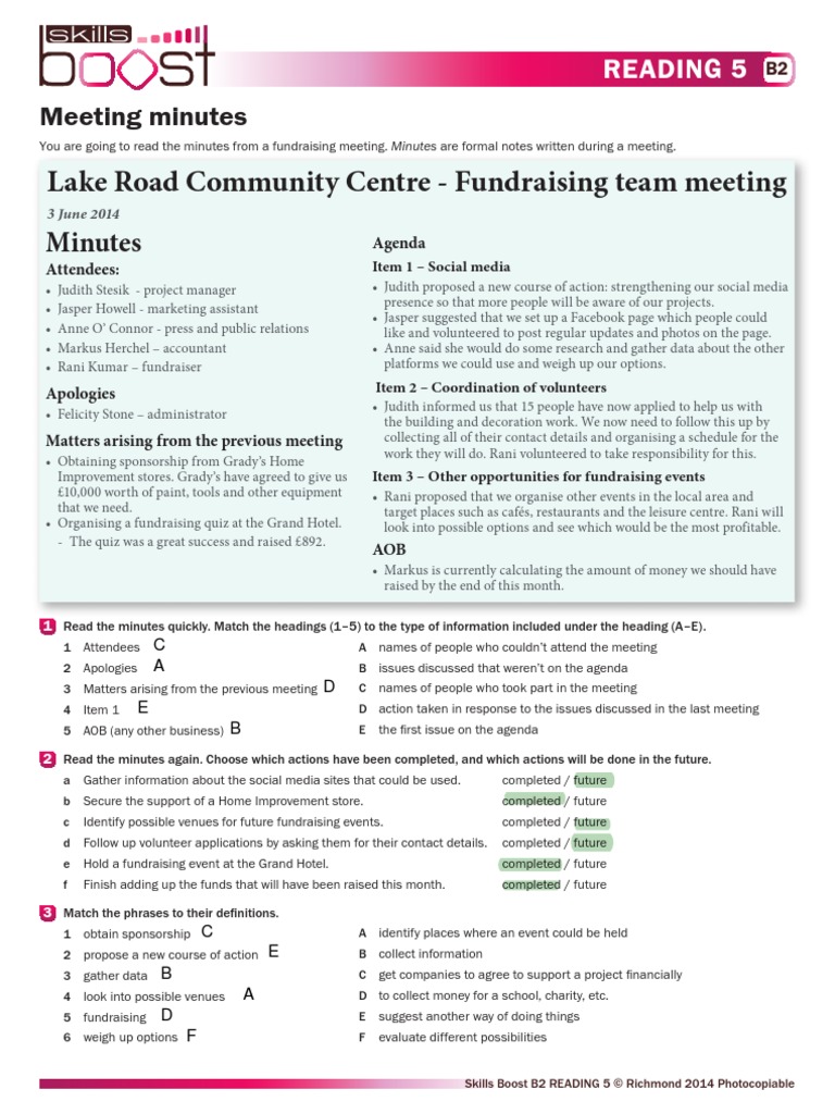 B2 Reading 5 | PDF | Fundraising | Social Media