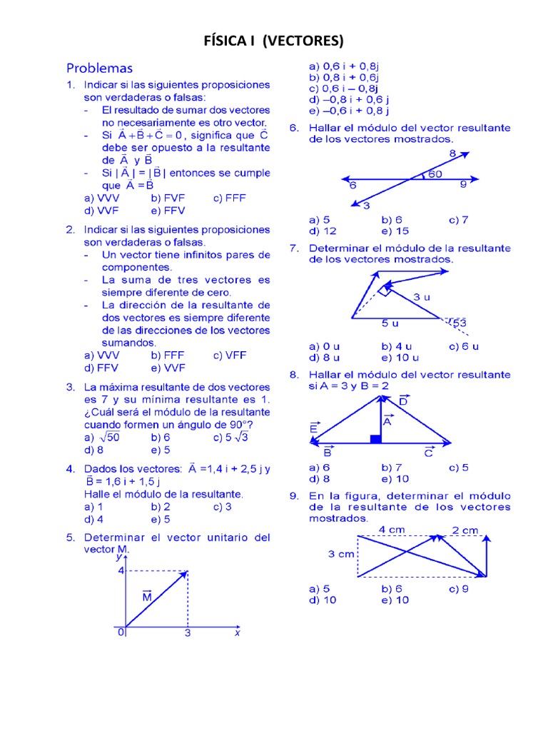 VECTORES | Descargar gratis PDF | Vector Euclidiano | Álgebra