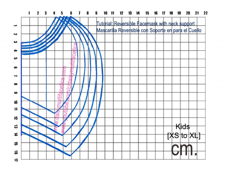Kids Ninos Xs To XL Part 1 CM | PDF