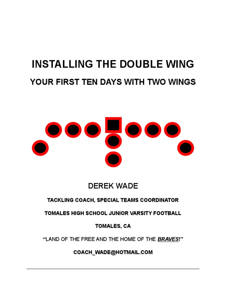 Installing The Double Wing | PDF | National Football League Teams ...